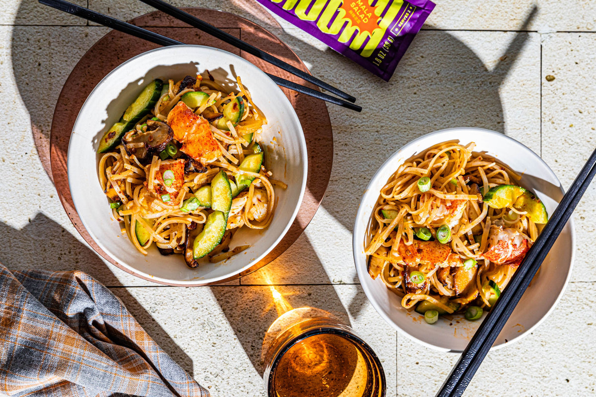 Lobster Tail Mala Stir Fry Noodles – Luke's Lobster